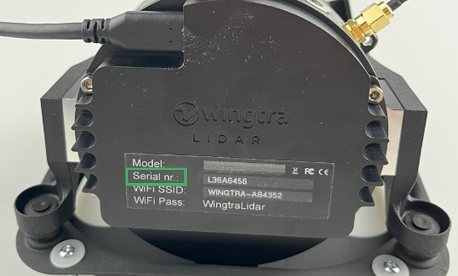 Configuración General de LIDAR